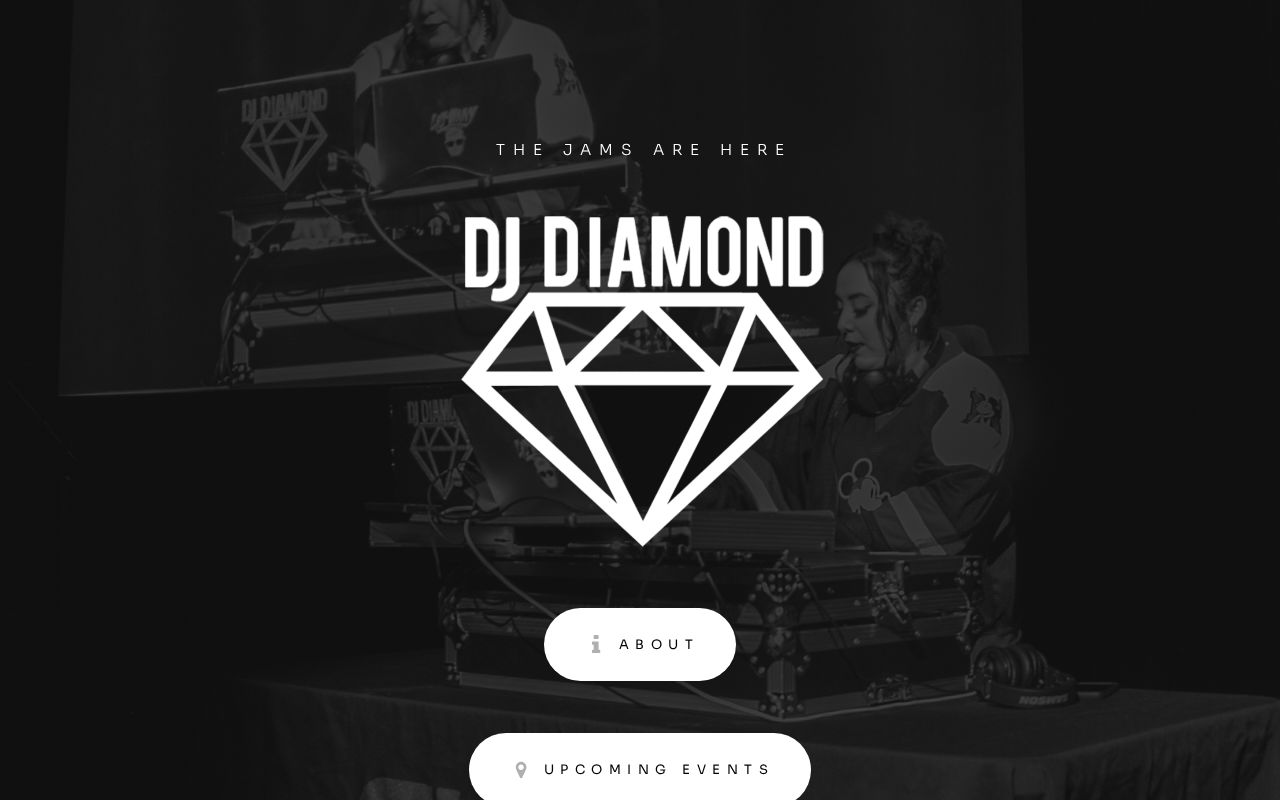 DJ Diamond Website